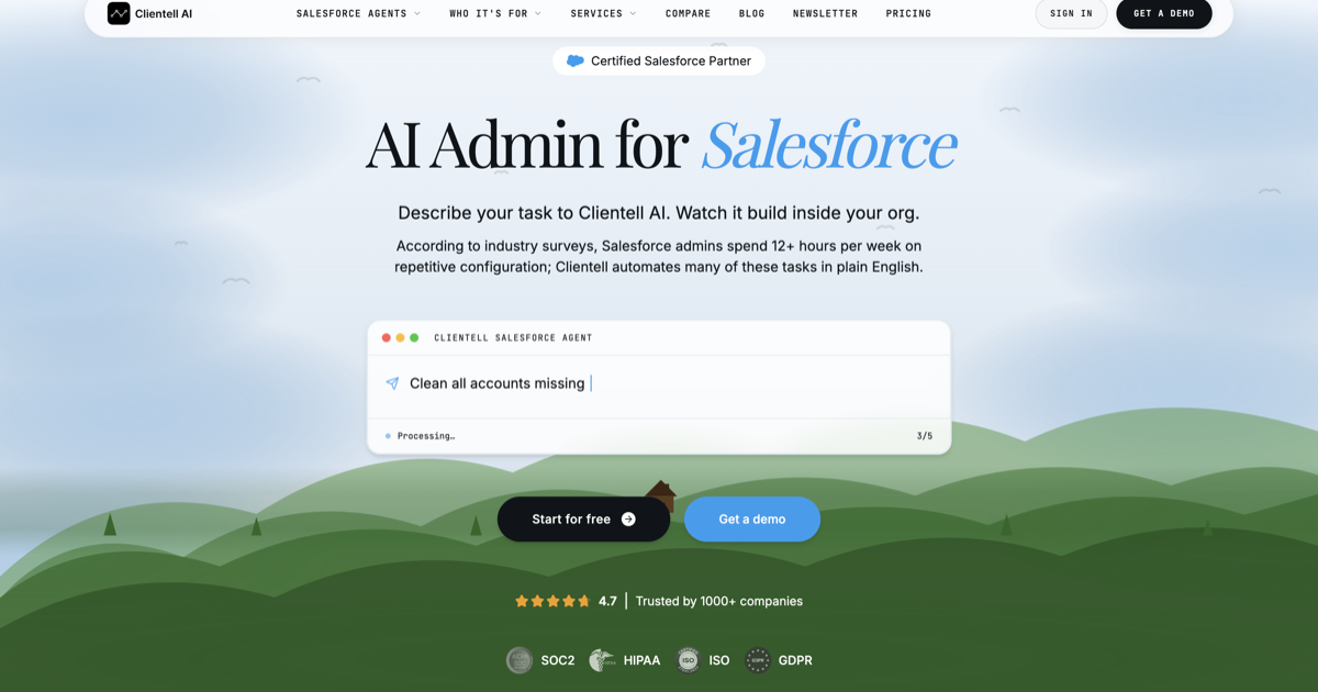 About Clientell: AI-Led Salesforce Services Since 2021